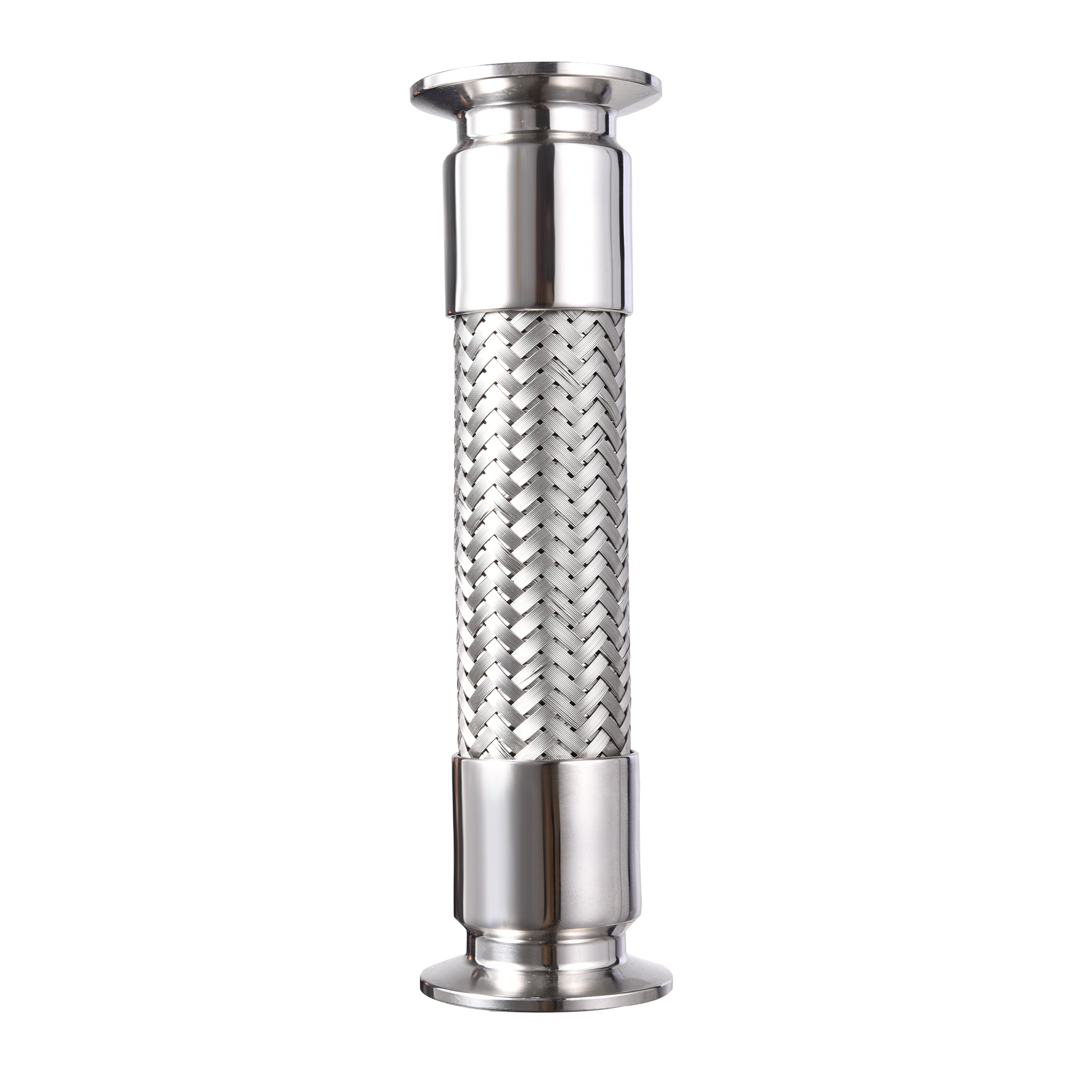 Food Grade SS304 SS316L Stainless Steel Tri Clamp Flexible Braided ...