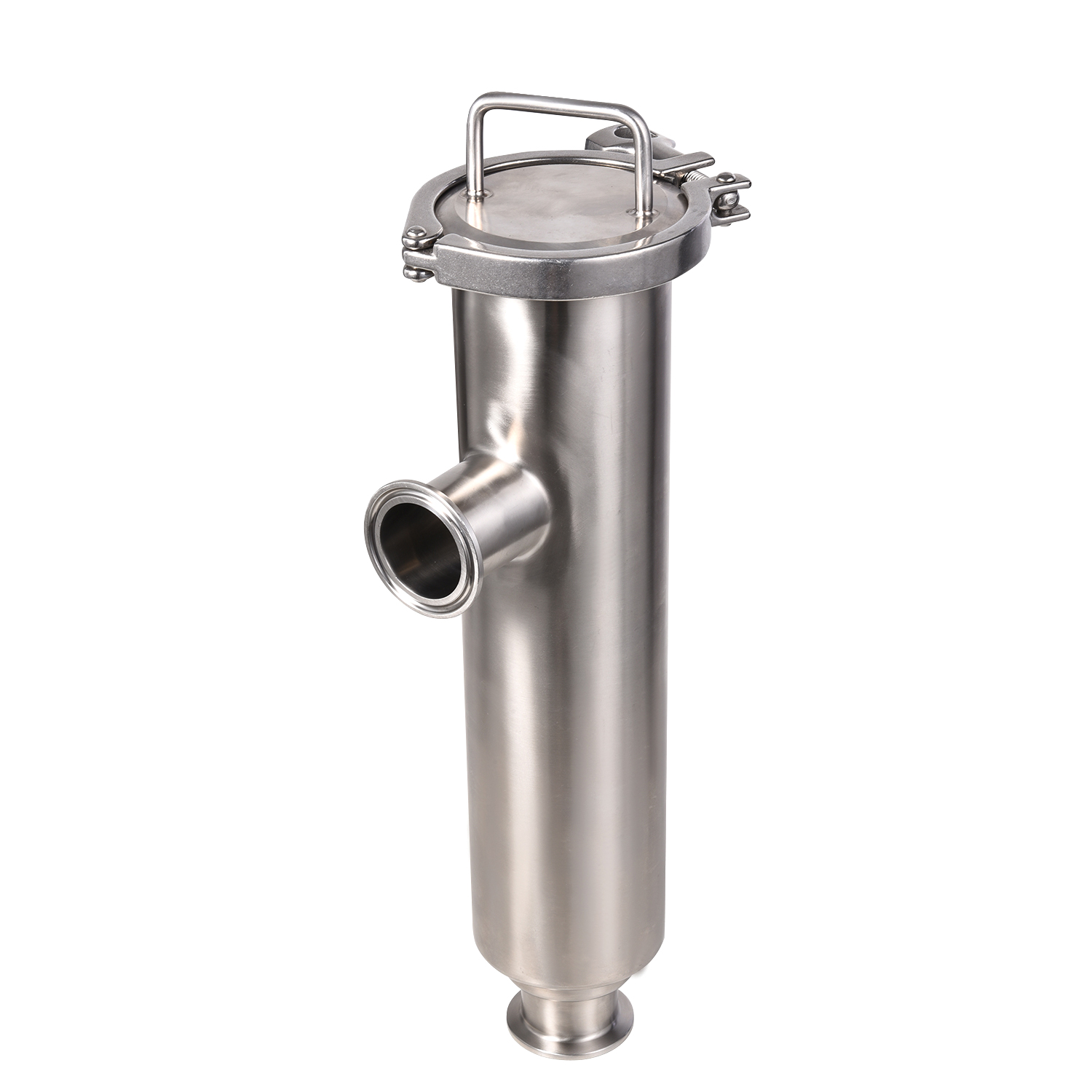 Sanitary Stainless Steel SS304 SS316L Clamped Angle-Type Filter ...